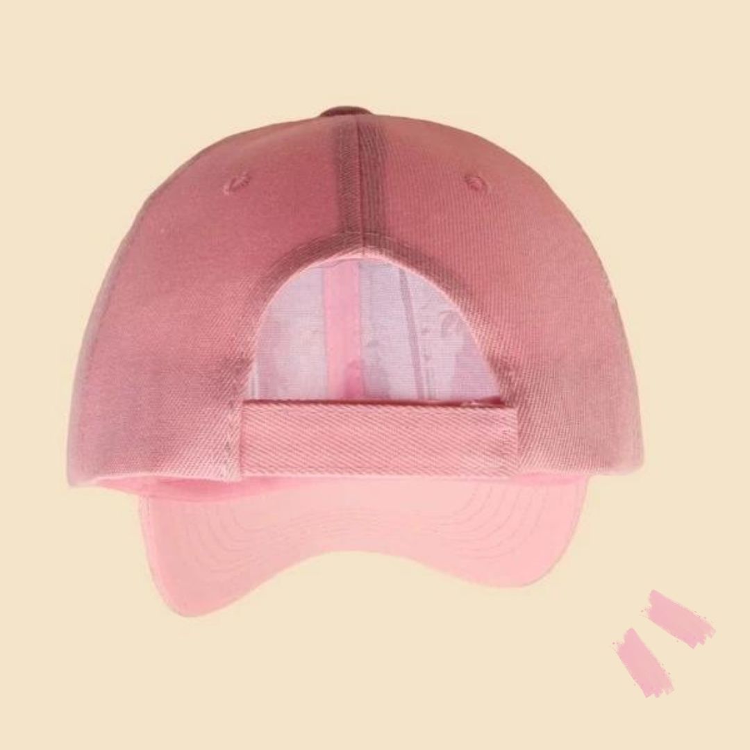 BONÉ FEMININO ROSA - Moçoila Acessórios