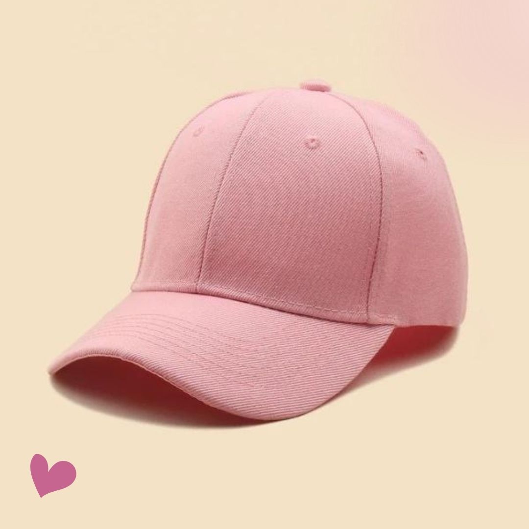 BONÉ FEMININO ROSA - Moçoila Acessórios